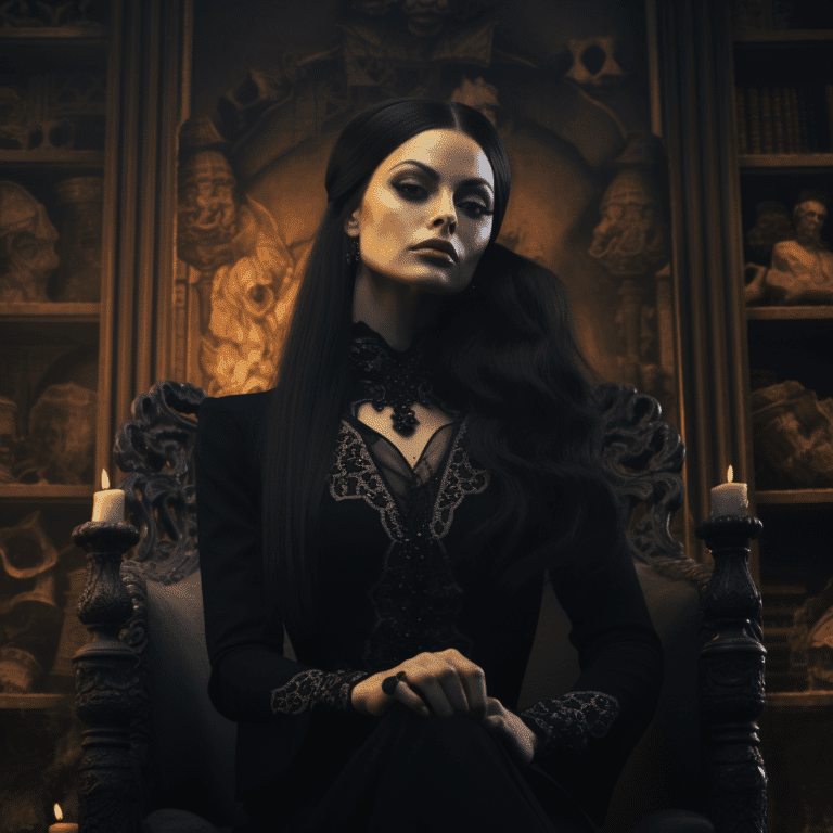 Morticia Addams: The Eternal Gothic Muse