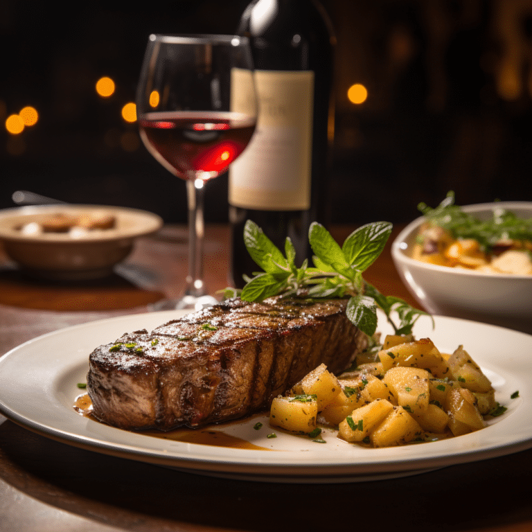 Fine Dining at Flemings Prime Steakhouse