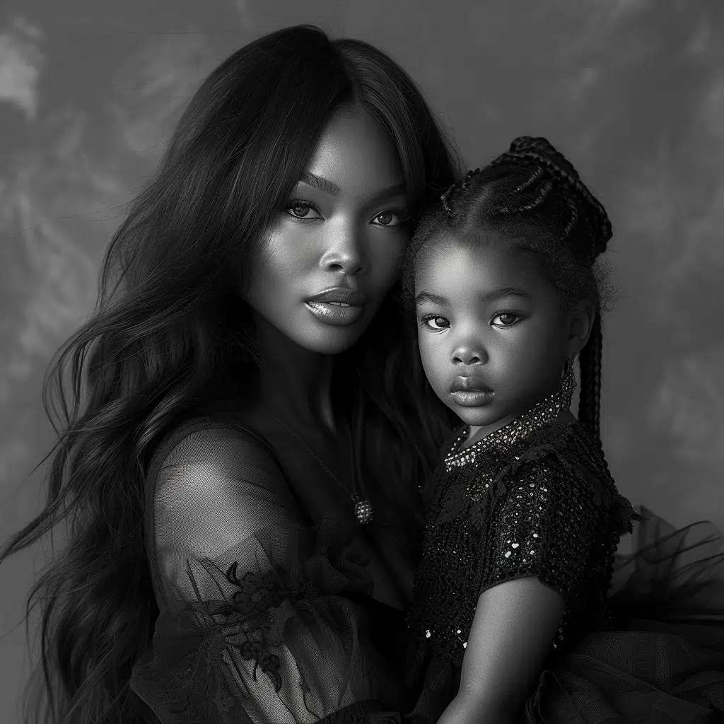 Naomi Campbell Welcomes Joy with Her Daughter