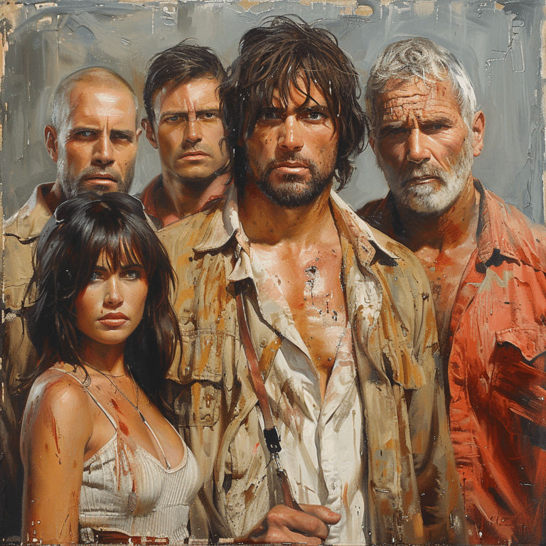 The Rock Cast: Icons In Alcatraz Action Epic