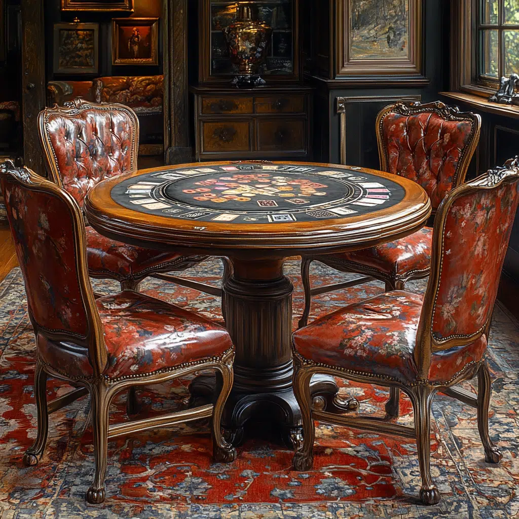 Card Table And Chairs For Epic Game Nights At Home