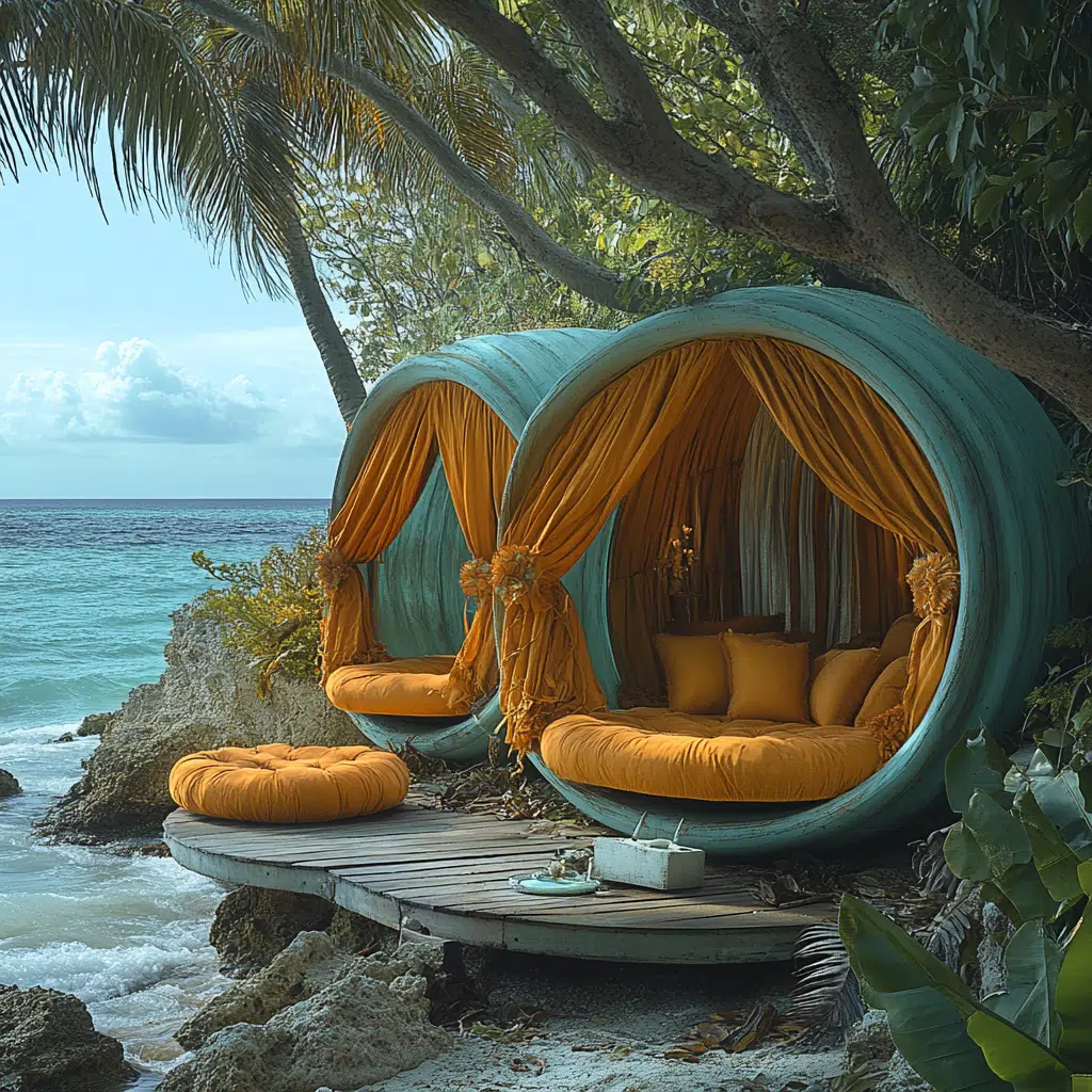 Cool Cabanas Deliver Ultimate Beach Relaxation And Shade