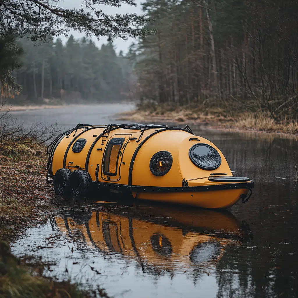 Kayak Trailer Makes Launching Effortless And Safe