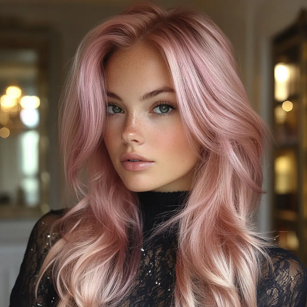 Rose Gold Hair: Stunning Shades For Every Skin Tone