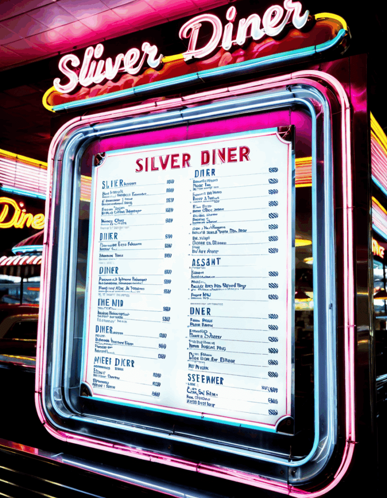 Silver Diner Menu: Dive Into Deliciousness And Variety