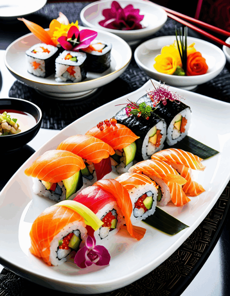 Fancy Sushi Delights That Will Dazzle Your Palate