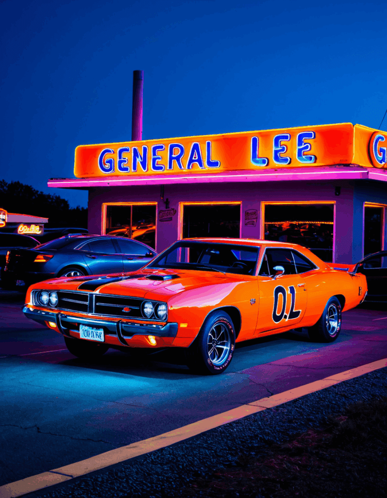 General Lee Car The Iconic Muscle Car Of The South