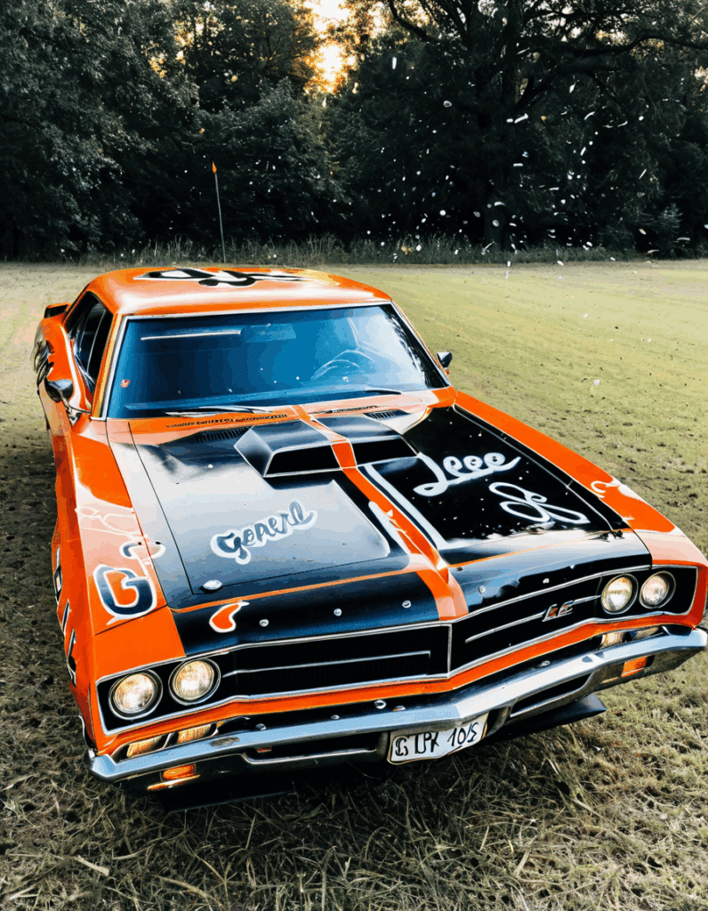 General Lee Car The Iconic Muscle Car Of The South